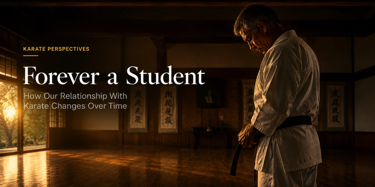 Forever A Student Lifelong Karate Training Growth